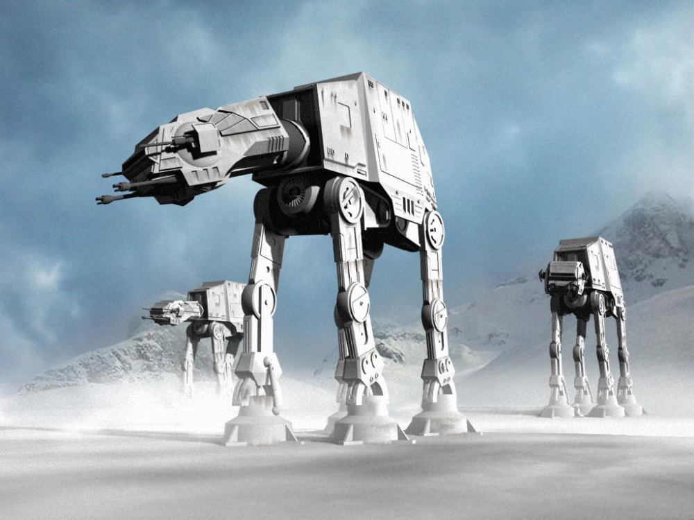 AT-AT Walkers Attack Holland! | Snapshots For Sore Eyes